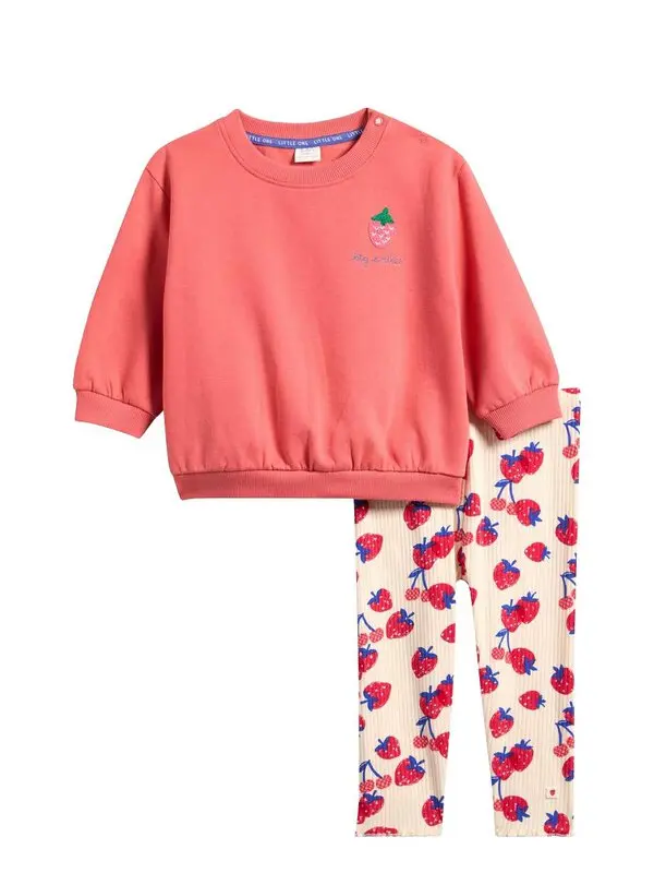 NEXT Sweatshirt & Leggings Set - Red