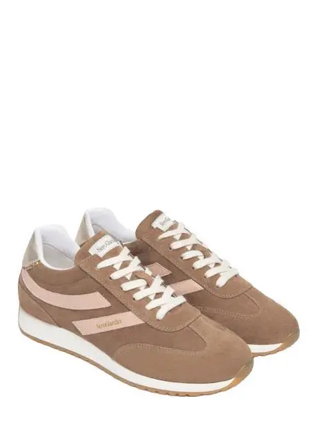 NEROGIARDINI Retro Low Top Sneakers - Mocha