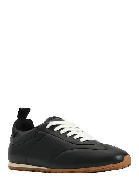 Aquatalia Oasis Weatherproof Sneaker - Black Leather