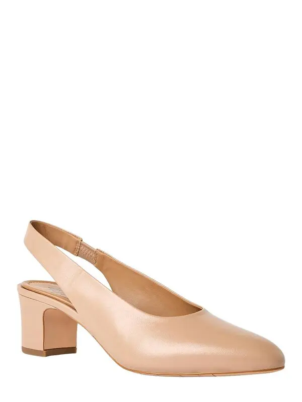 Aquatalia Trevi Slingback Pump - Sand Nappa