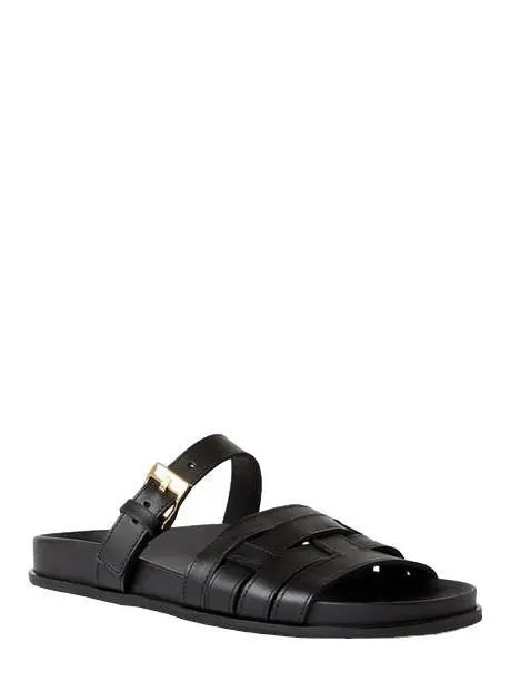 Aquatalia Ispera Weatherproof Slide Sandal - Black