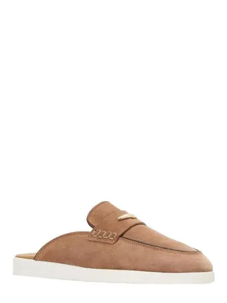 Aquatalia Weller Weatherproof Mule - Clay Suede