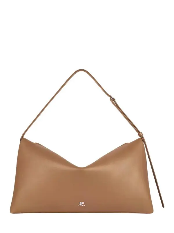 COURREGES Cuff Shoulder Bag - Neutrals