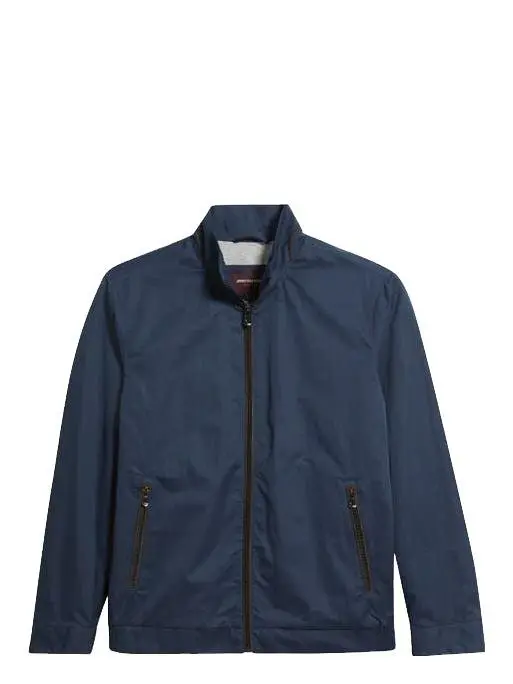 Johnston & Murphy Water-resistant Full-zip Jacket - Navy