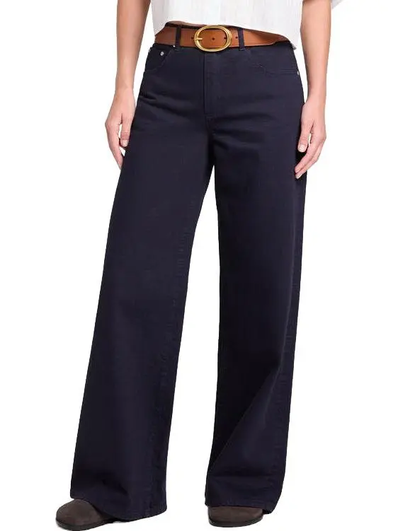 TWP Tiny Dancer Mid-rise Wide-leg Jeans - Night Sky