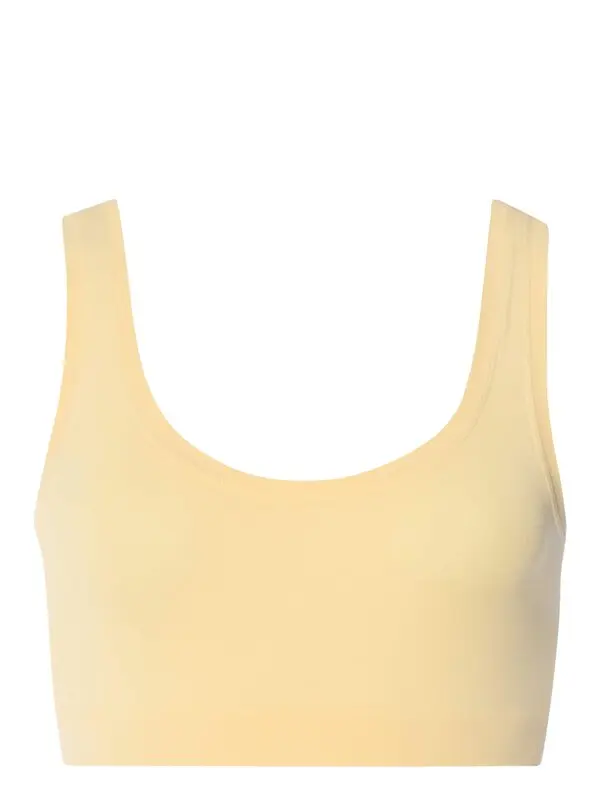 Hanro Touch Feeling Crop Top - Yellow