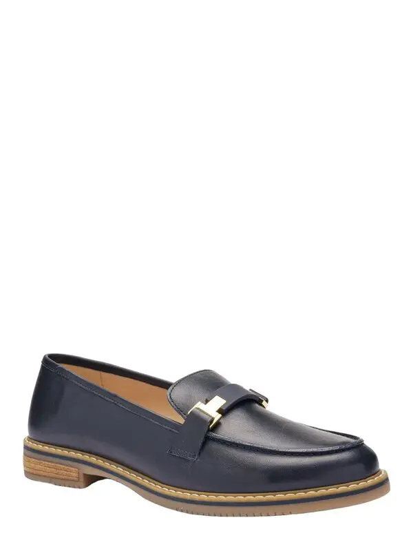 ARA Angelica Bit Apron Toe Loafer - Navy