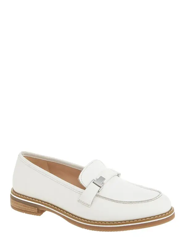 ARA Angelica Bit Apron Toe Loafer - White