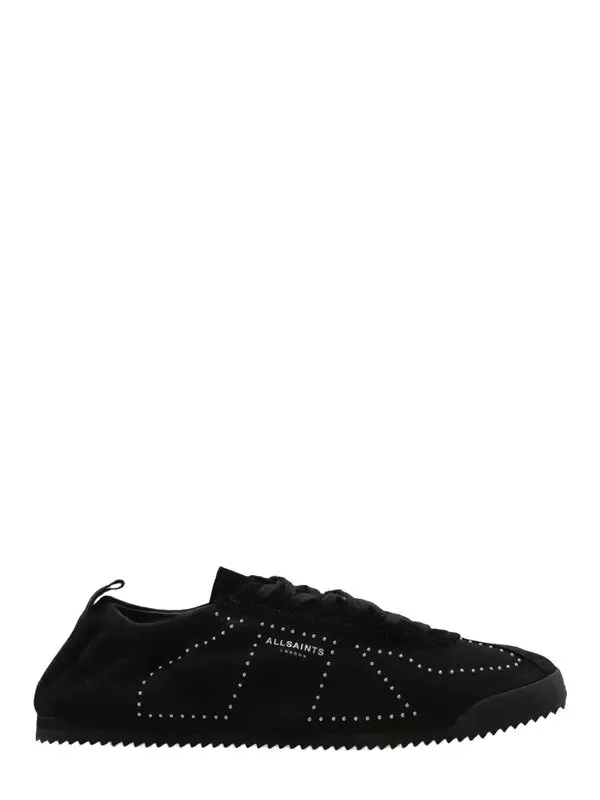 ALLSAINTS Kenny Studded Sneakers - Black