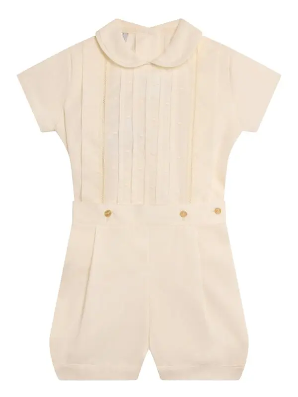 Pepa London Shirt And Shorts Set - Ivory