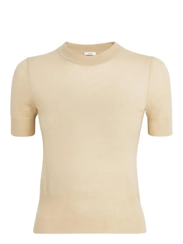 JOSEPH Cashmere T-shirt - Pink