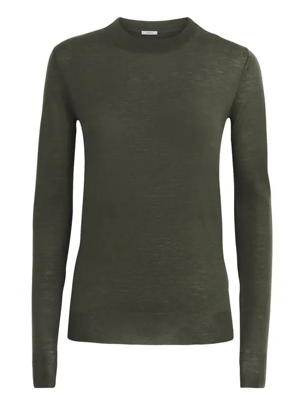 JOSEPH Cashair Cashmere Sweater - Green