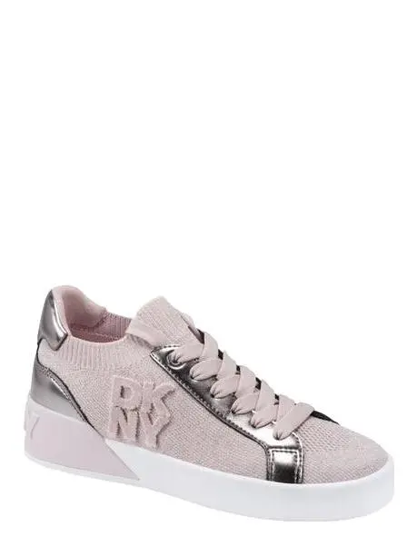 Dkny Mallory Knit Sneaker - Light Pink