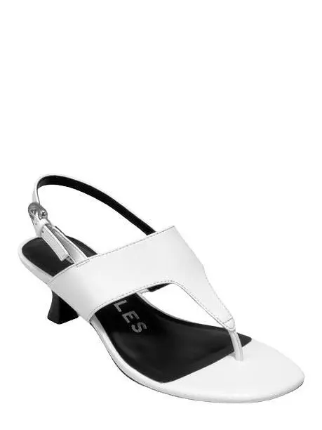 Aerosoles Kora Slingback Sandal - Bright White Fx Nappa