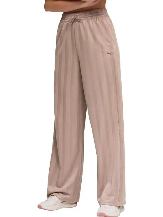 PUMA League Wide Leg Pants - Sandstone