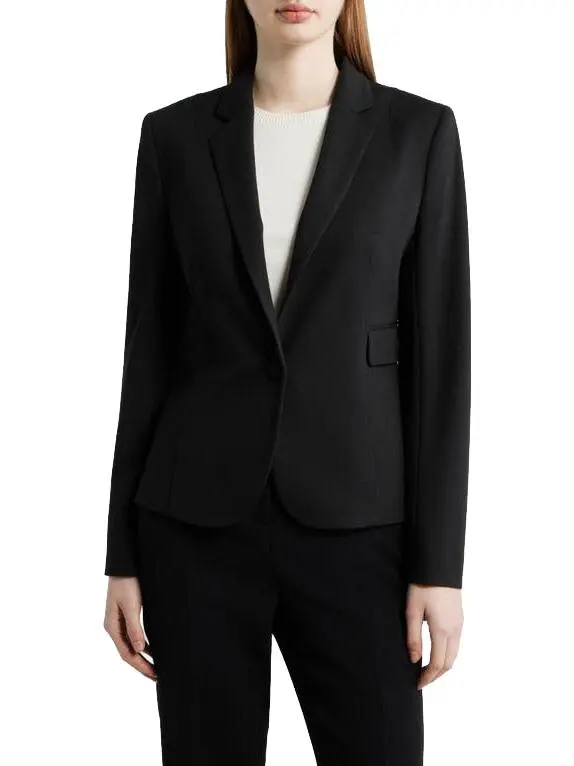 BOSS Jia Slim Fit Jacket - Black