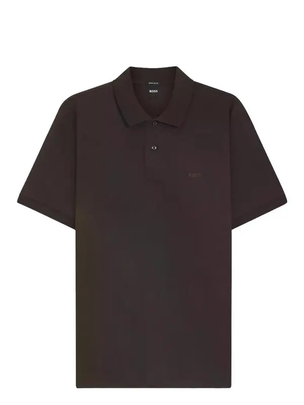 BOSS Short-sleeve Polo Shirt - Brown