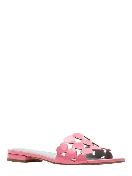 FRANCES VALENTINE Heart Slide Sandal - Pink
