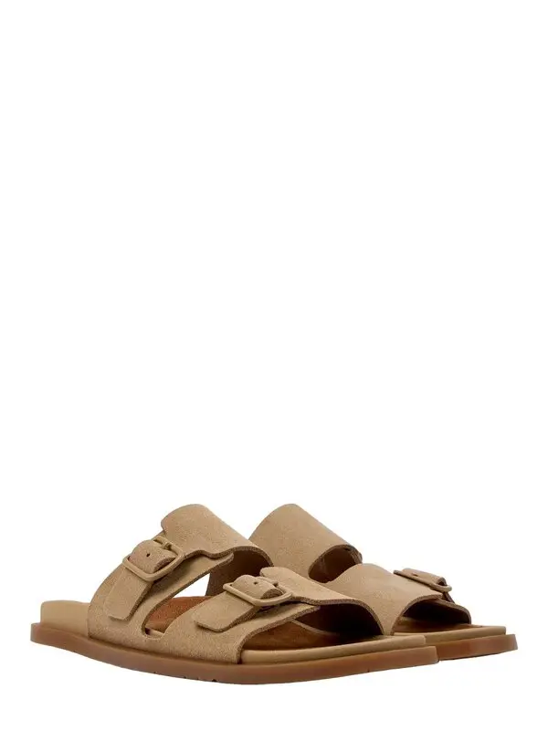 Camper Lluc 2-strap Sandal - Medium Brown