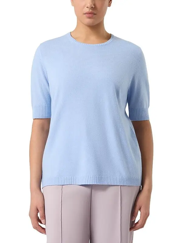 Marina Rinaldi Cashmere Sweater - Light Blue