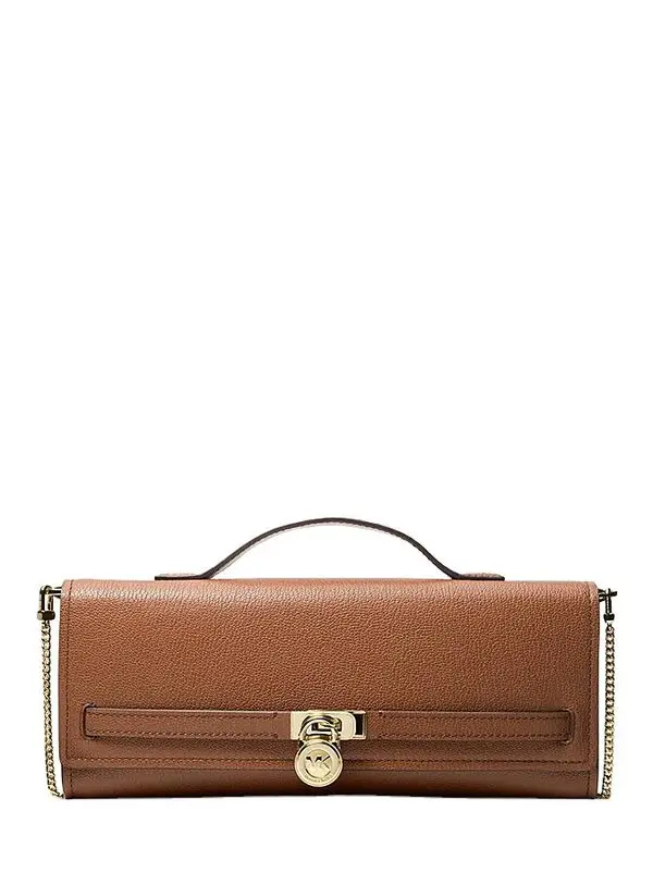 Michael Kors Hamilton Moderne Medium Clutch - Luggage