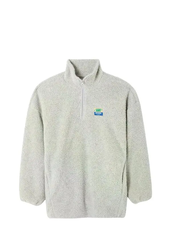 American Vintage Hoktown Half-zip Sweatshirt - Grey