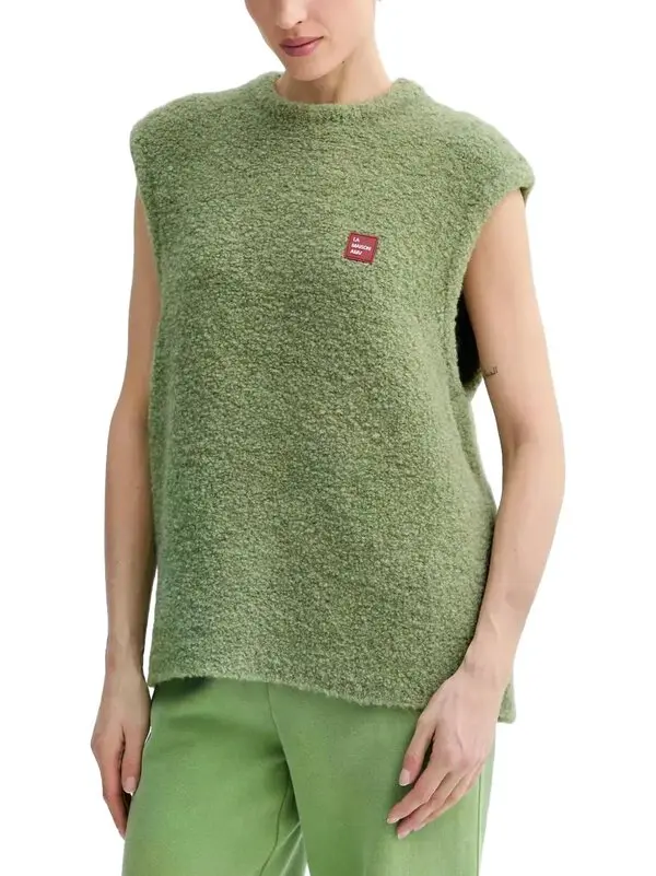 American Vintage Zolly Textured Vest - Green