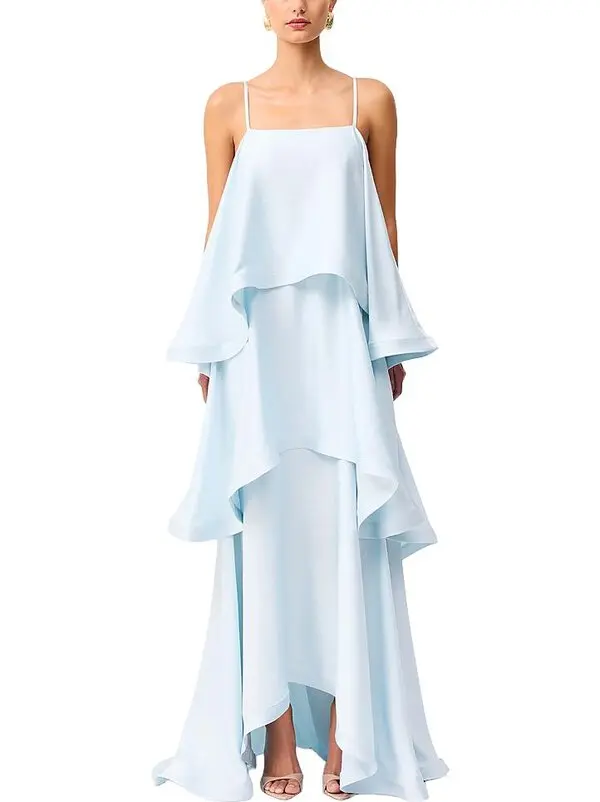 ELLIATT Tilly Tiered Maxi Dress - Blue