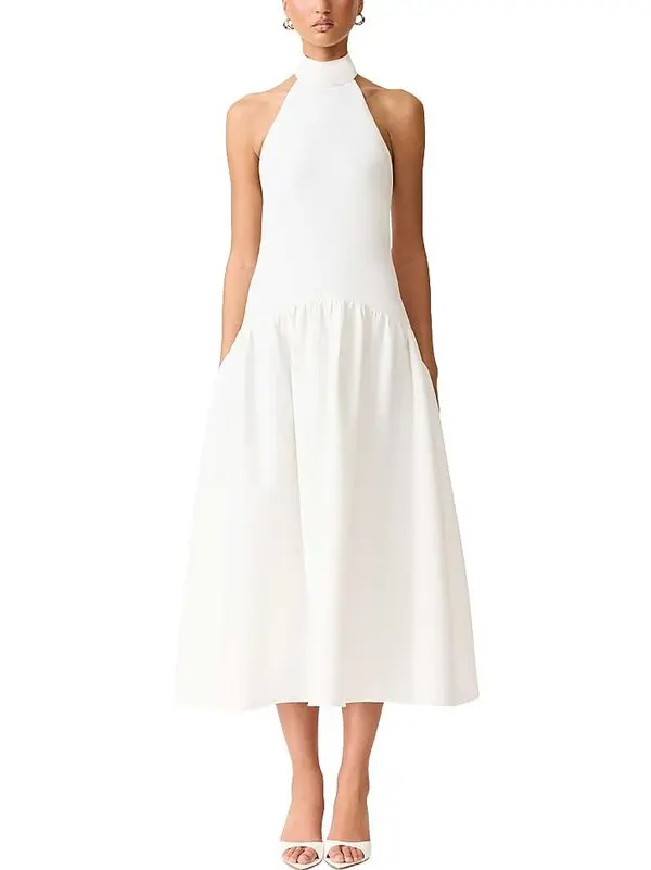 ELLIATT Nolana Midi Dress - White