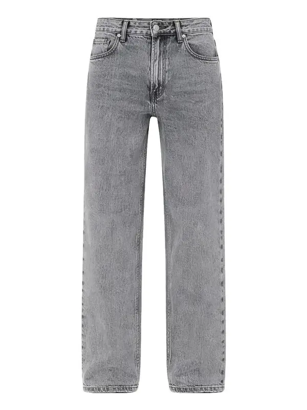 Karl Lagerfeld Barrel-leg Denim - Grey