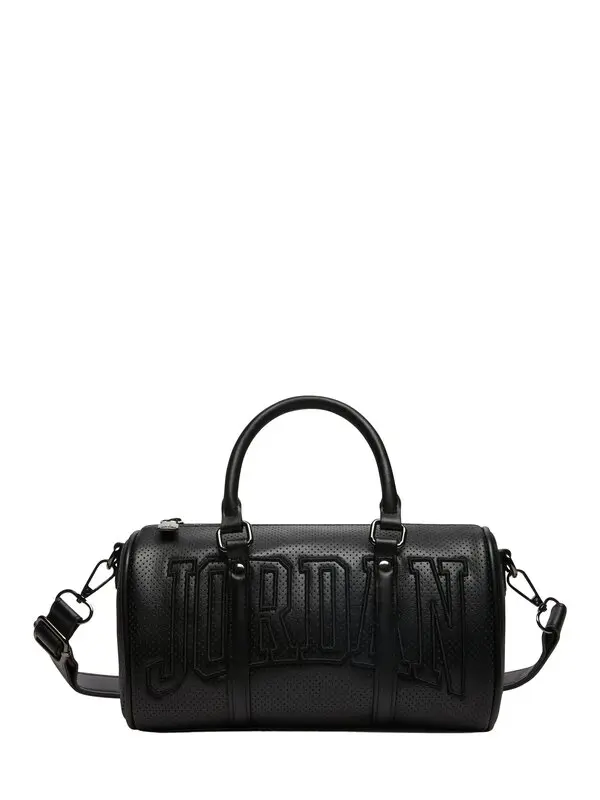 JORDAN Perforated Mini Duffel Bag - Black