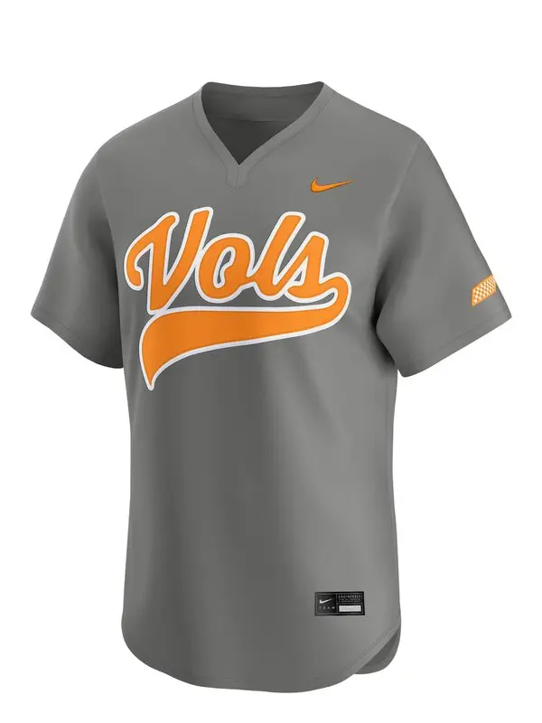 Nike Tennessee Wordmark College Limited Baseball Jersey - Orange