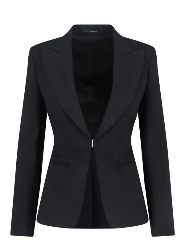 Gucci Stretch Wool Blazer - Black