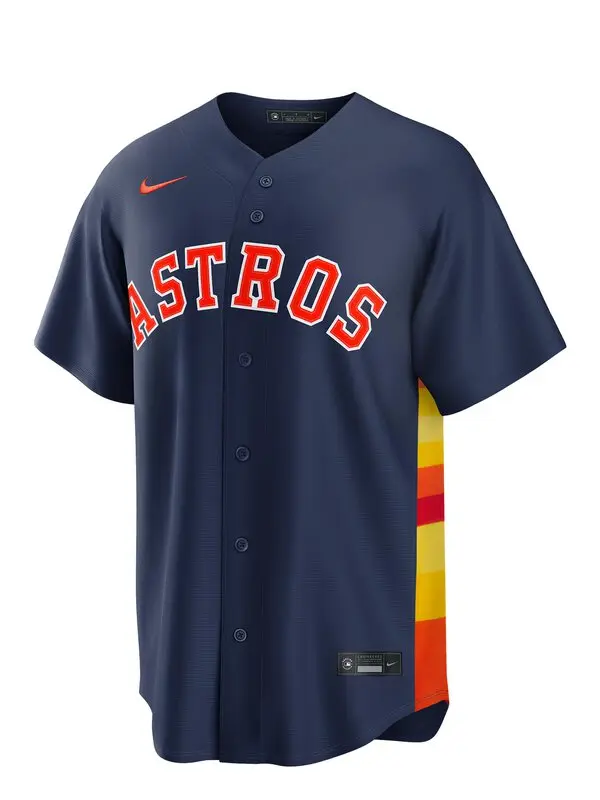 Nike Jose Altuve Houston Astros Mlb Replica Jersey - Blue