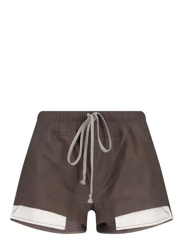 Rick Owens Fog Shorts - Brown