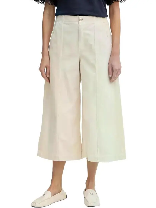 TWINSET Paneled Culottes - Neutrals