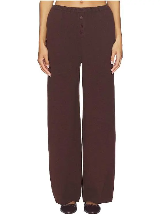 ALL MY LOVE Kayla Pants - Espresso
