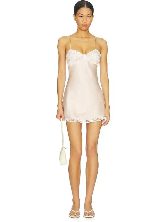 LOVERS AND FRIENDS Morya Mini Dress - Baby Pink