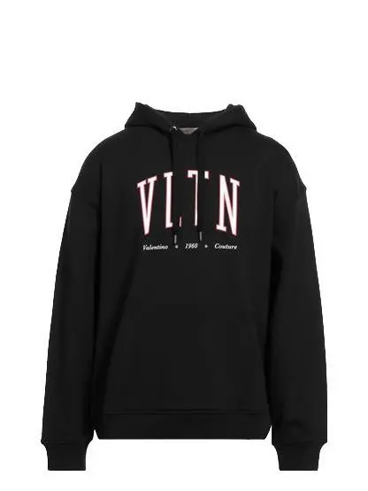Valentino Garavani Cotton Fleece Sweatshirt - Black