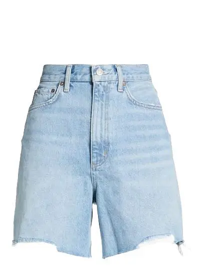 AGOLDE Denim Shorts In Organic And Recycled Cotton - Blue