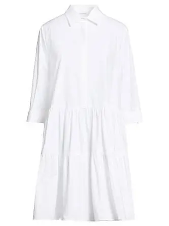 Fabiana Filippi Mini Shirt Dress - White