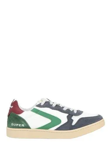 VALSPORT Leather And Textile Low-top Sneakers - White