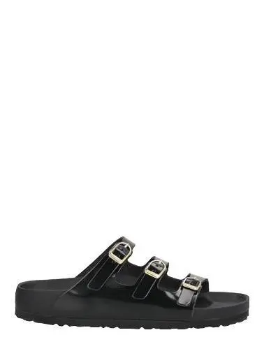 BIRKENSTOCK Leather Sandals - Black
