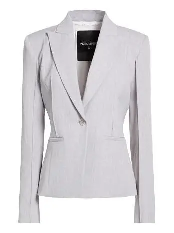 Patrizia Pepe Blazer Light Size Polyester, Viscose, Elastane - Grey