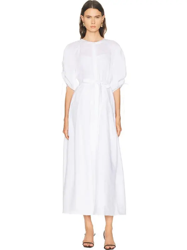 Gabriela Hearst Linnea Dress - White