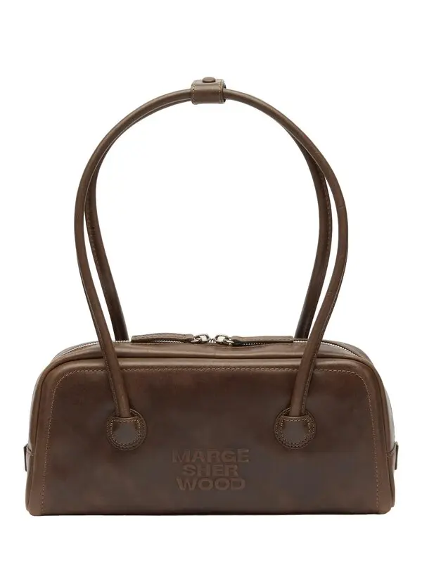 MARGESHERWOOD Soft Boston Ew Bag - Washed Brown