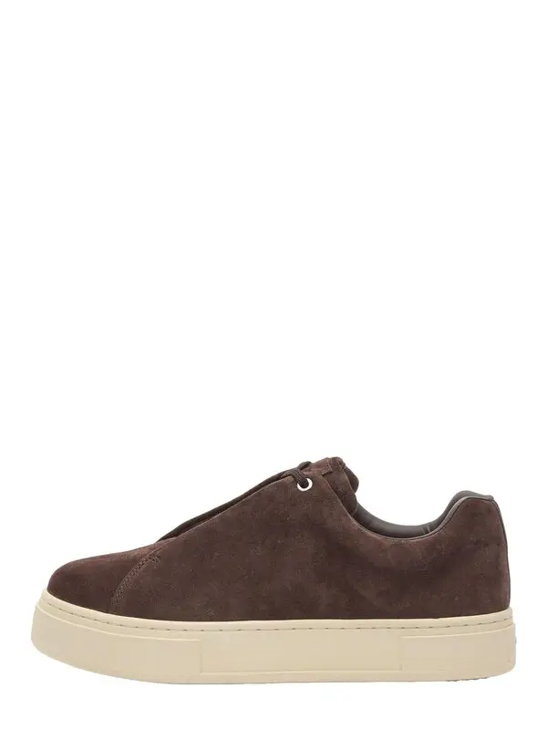 Eytys Doja Suede Sneakers - Dark Chocolate