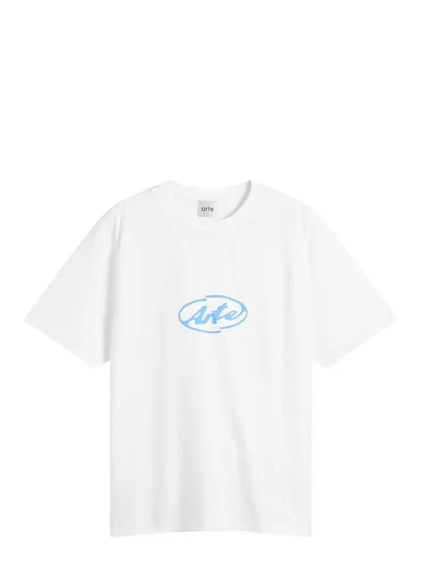 ARTE Circle Logo T-shirt - White