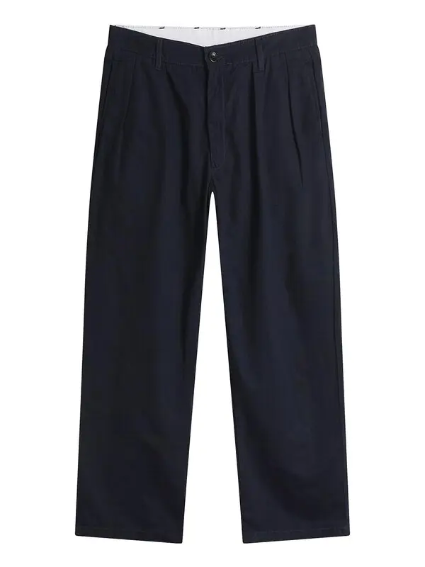 SERVICE WORKS Twill Part Timer Trousers - Dark Navy