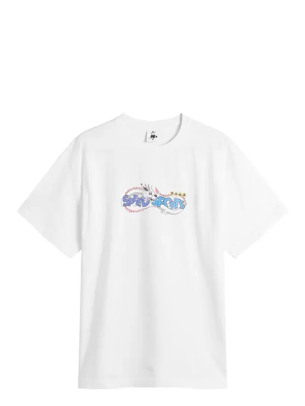 PAWA SPEED SPORTS Dragon Doggo T-shirt - White